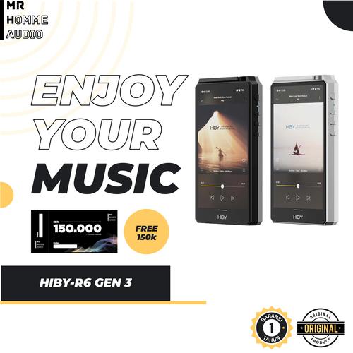 Jual Hiby R6 Gen 3 / R6 Gen III Premium Hi-Res Android Digital Audio ...