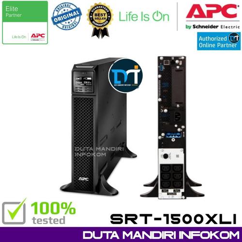 Promo APC SRT1500XLI - Smart UPS On-Line 1500VA 1500W Tower 230V LCD Cicil 0% 3x - Jakarta Pusat ...