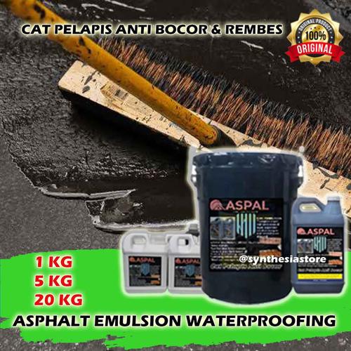 Jual Aspal Cair Waterproofing Pelapis Atap Dak Cor Beton Kolam Anti ...