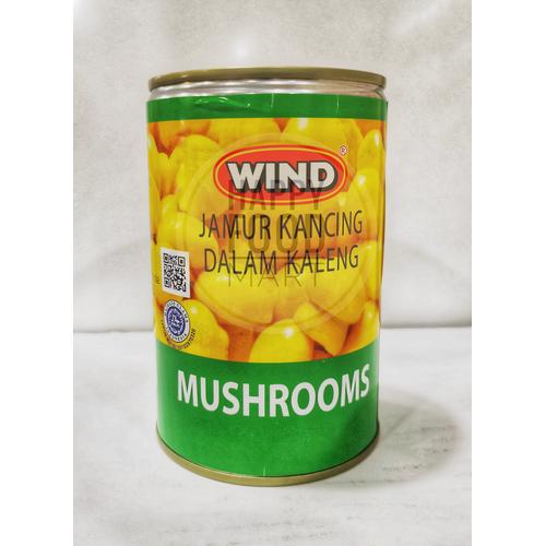 Jual WIND JAMUR 425G/ JAMUR KANCING/ JAMUR CHAMPIGNON KALENG/ MOKO ...