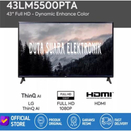 Promo TV LED LG 43 Inch 43LM550 Digital Full HD Garansi Resmi LG New ...