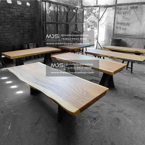 Jual Papan Kayu Meja Trembesi Solid - Kab. Jepara - MJS Furniture | Tokopedia