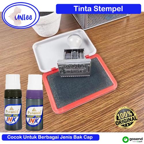 Jual Tinta Stempel Permanen Refill Stamp Pad Isi Ulang Stample Cap ...