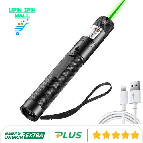 Promo Laser Pointer TaffLED Green Beam 1MW 532NM Baterai+Charger - Jakarta Barat - Upin Ipin ...
