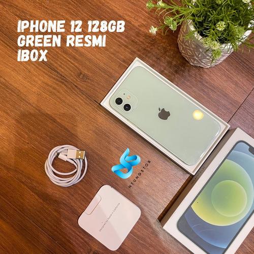 Jual iPhone 12 128GB Green ex iBox Bekas Second Original Fullset ...