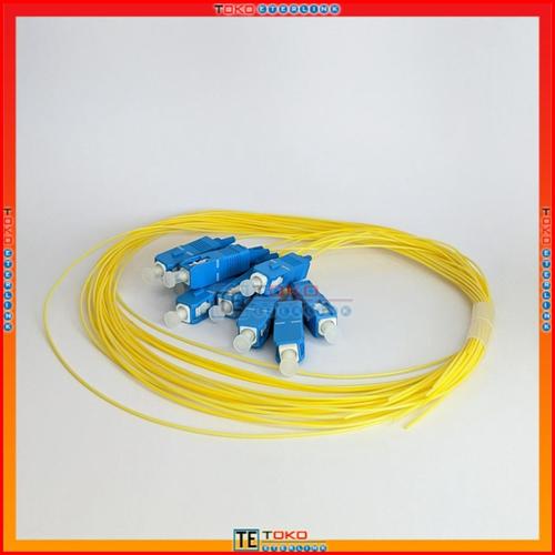 Jual KABEL PIGTAIL FIBER OPTIK SC UPC BIRU 1,5METER 2MM - 1pack/10pcs ...