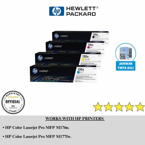 Promo Toner HP 130A Original for HP Color Laserjet Pro MFP M176n//MFP ...