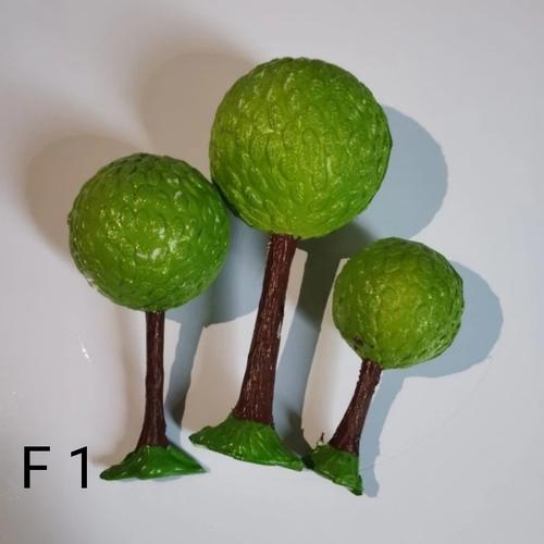 Jual Topper Pohon, Hiasan Kue Pohon, Topper Pohon Bulat, Mainan Pohon ...