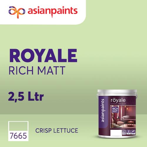 Jual ASIAN PAINTS CAT TEMBOK INTERIOR ROYALE RICH MATT (CRISP LETTUCE ...
