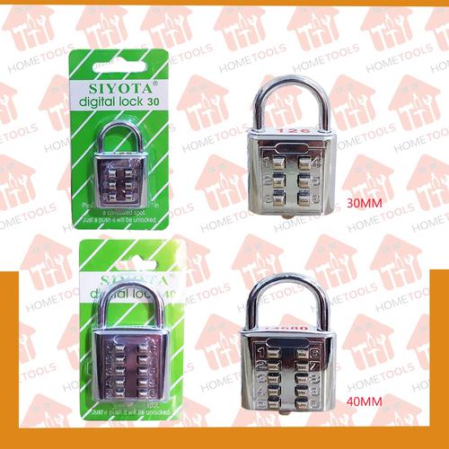 Jual Gembok Digital Merk SIYOTA Varian Ukuran 30 mm - 40 mm - Gembok ...