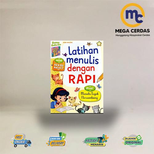 Jual Buku Anak Latihan Menulis Dengan Rapi Untuk TK Dan SD Kelas 1 ...
