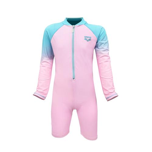 Jual Arena Childrens Sunsuit PK AUV-22330 Baju Renang UV Anak Pink ...