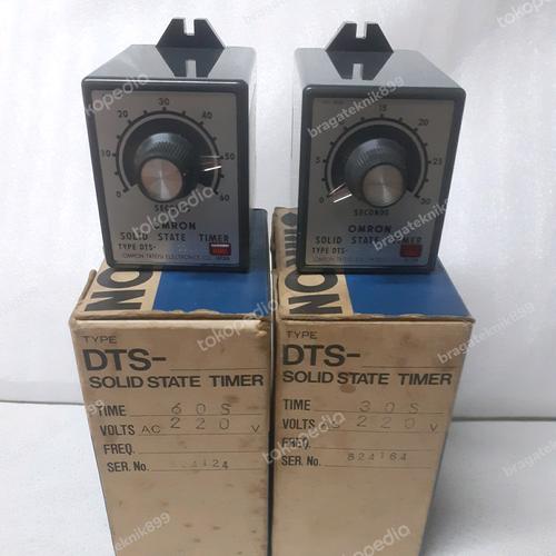 Jual Solid State Timer omron DTS 220VAC 220VOLT 220v Original - DTS 30Sec - Jakarta Barat ...