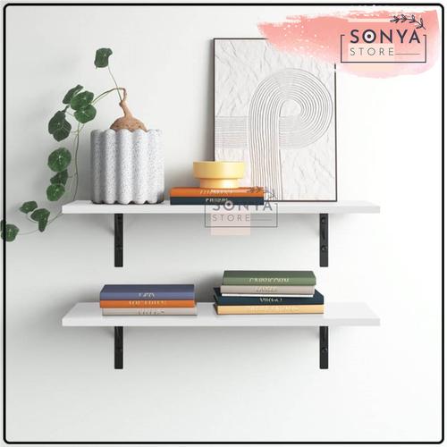 Jual Ambalan Dinding Minimalis Melayang Gantung Serbaguna Floating ...