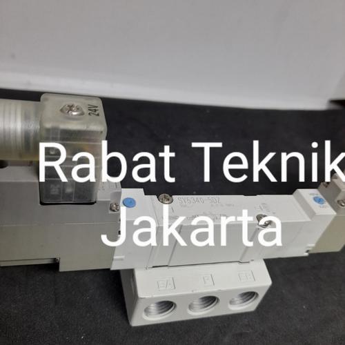 Jual SOLENOID VALVE SMC SY5340-5DZ Base Mounted - Jakarta Barat - Rabat ...