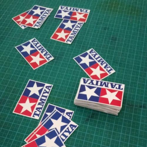 Promo Sticker Tamiya Logo Tamiya Mini 4WD Sticker Tamiya 10 Pcs - Kota ...