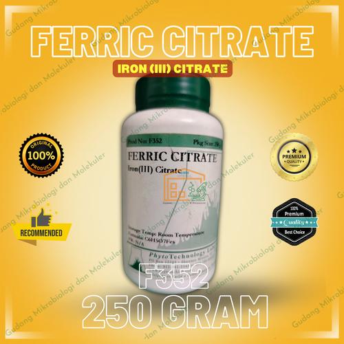 Jual Ferric Citrate | Iron (III) Citrate | C6H5O7Fex, 250 gram - Kab ...