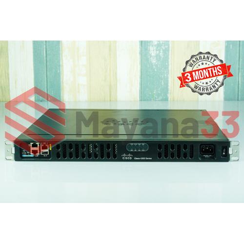 Jual Router Cisco 4300 Series ISR4331 lisensi uck9 permanent - Kota ...