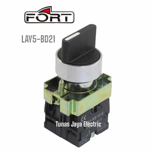 Jual Selector Switch LAY5-BD21 (2 Posisi - Stay Put) FORT - Kota ...