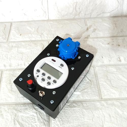 Jual pompa peristaltik dosing pump otomatis with timer realtime 12V ...