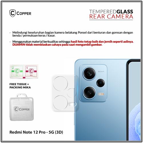 Promo Redmi Note 12 Pro (5G) - Copper Tempered Glass Kamera 3D ...