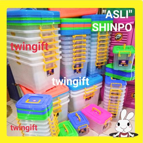 Jual Container/Kontainer Box Serbaguna, SHINPO. - CB 8 Liter - Jakarta ...