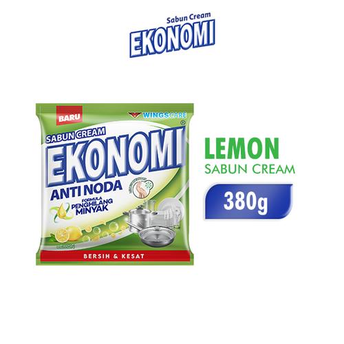Promo Ekonomi Deterjen Krim Lemon 380gr - - Wings Official Store | Tokopedia