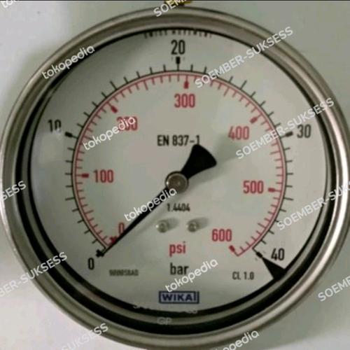Jual pressure gauge wika 2.5" inch 600 PSI 1/4" NPT model payung - Jakarta Barat - SOEMBER ...