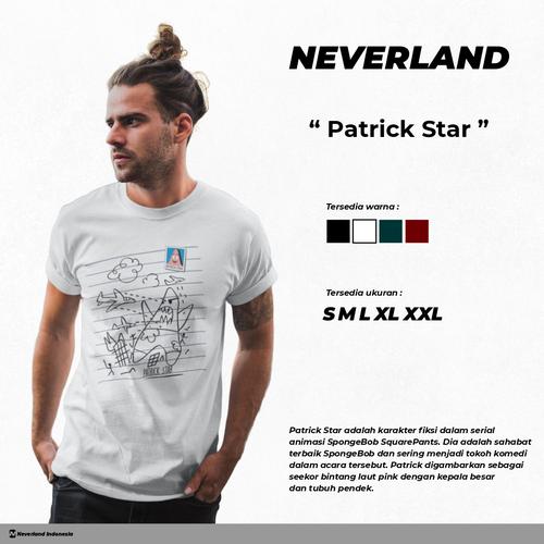 Jual Kaos Tanda Tangan Patrick Star By Neverland Indonesia - S - Kab ...