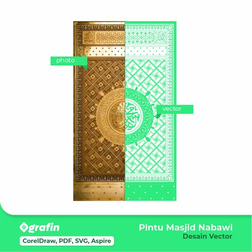 Jual Desain Vector Masjid Nabawi - Kota Semarang - Toko Grafin | Tokopedia