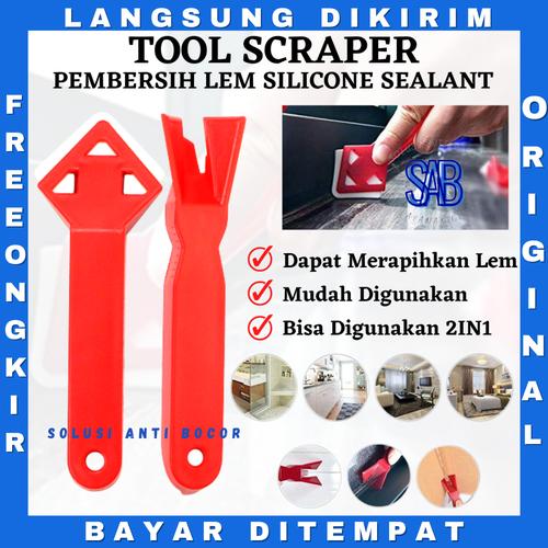 Jual Alat Pembersih Perapi Lem Caulk Tool Scraper Silicone Sealant ...