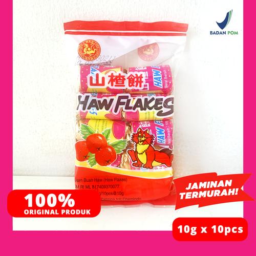 Jual HAW FLAKES COIN KECIL satuan (PERMEN SANCA) 10GX10roll CHEN LIANG ...