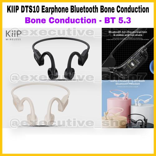Jual KIIP DTS10 Earphone Bluetooth Bone Conduction - Bone Conduction BT ...