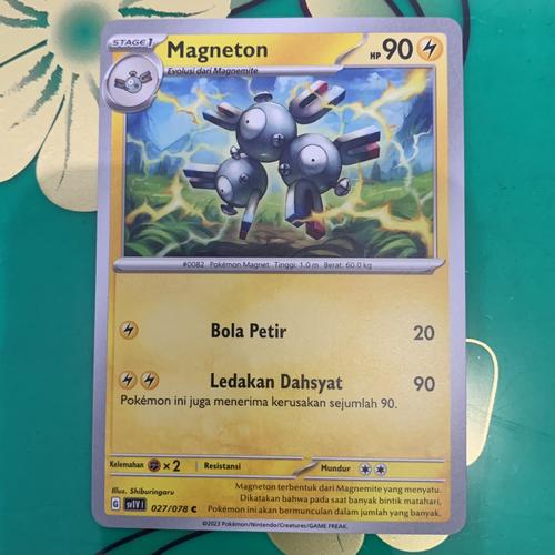 Jual Pokemon TCG Indonesia Magneton SV1V 027 - Kab. Bekasi - Varian S ...
