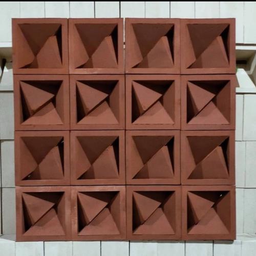 Jual Roster Beton,Model durian 2 muka,halus warna natural merah ...