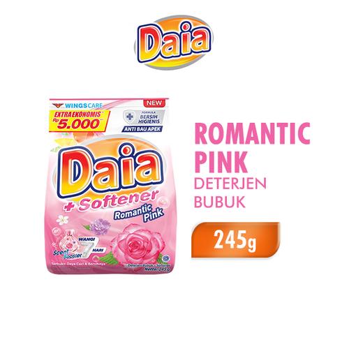 Promo Daia Deterjen Bubuk Romantic Pink 245 gr - - Wings Official Store ...