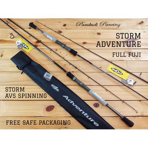 Jual STORM | Joran STORM AVS NEW ADVENTURE Gen 1 Reborn Spinning Rod ...