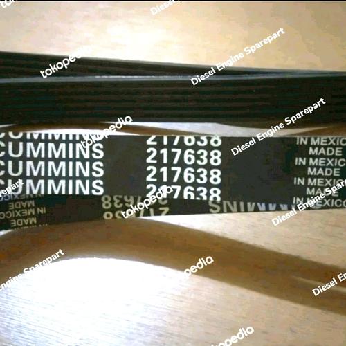 Jual 217638 5413187 vbelt /fan belt water pump cummins nta855 - Jakarta ...
