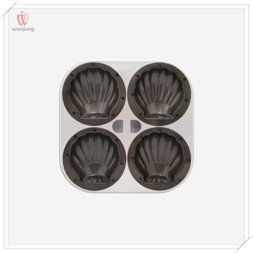 Jual Korean Woojung Madeleine Shell Pan 4 Cavity - Kota Surabaya ...