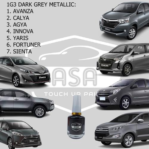 Jual 1G3 Cat Oles Lecet Baret Toyota Avanza Agya Innova Dark Grey ...