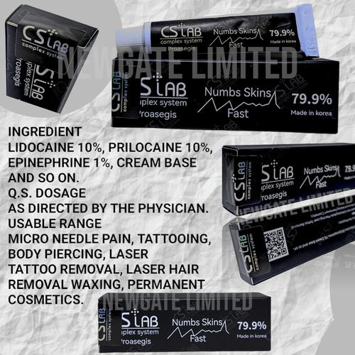 Jual CS LAB 75% cream anastesi untuk kebas kulit - Black 79,9% ...