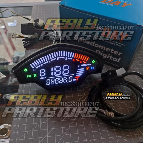 Jual SPIDOMETER GPX FULL DIGITAL SET SENSOR SPIDO SPEEDO GPX FULL ...