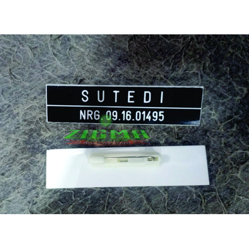 Jual Nama Dada | Nama Tag | Papan Nama Grafir - PENITI - PENITI ...