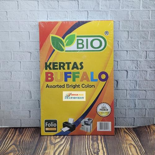 Jual Kertas Buffalo Bio /Kertas Cover/Kertas karton Jilid ukuran F4 ...