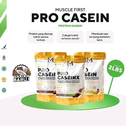 Jual MUSCLE FIRST GOLD PRO CASEIN PROTEIN 2 LBS RASA HONEY BANANA M1 ...