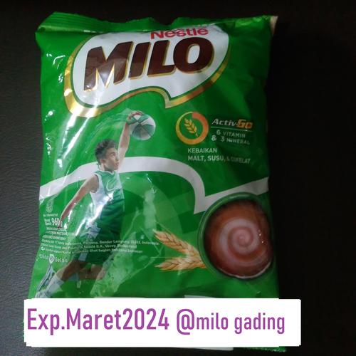 Jual Milo Activ-Go Premium Nestle Profesional Formula Baru Complete Mix ...