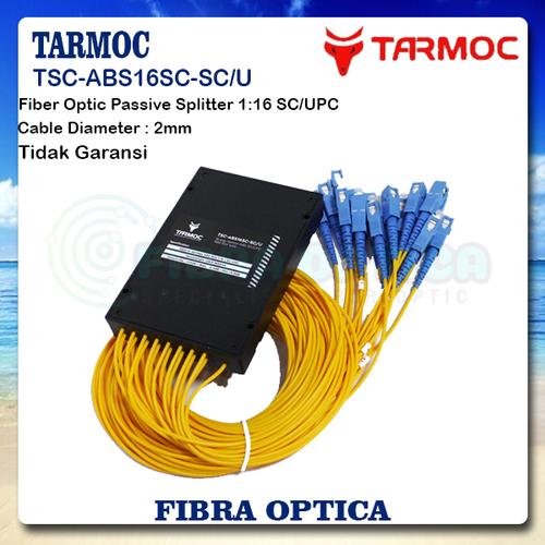 Jual Fiber Optic Passive Spliter 1:16 SC/UPC|FO ABS PLC Box Splitter ...