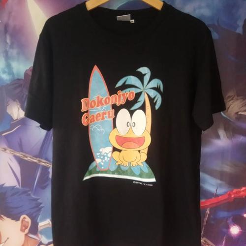 Jual Dokonjo Gaeru Gutsy Frog Vintage Anime Tee Kaos Original Second ...