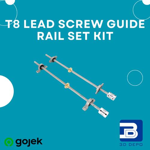 Jual T8 Lead Screw Guide Rail Set Vertical/Horizontal Kit - Vertical ...