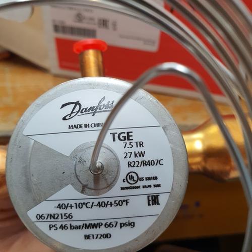 Jual Danfoss expansion valve TGEX/TGE 7.5 TR 067N2156 for R22/R407C ...